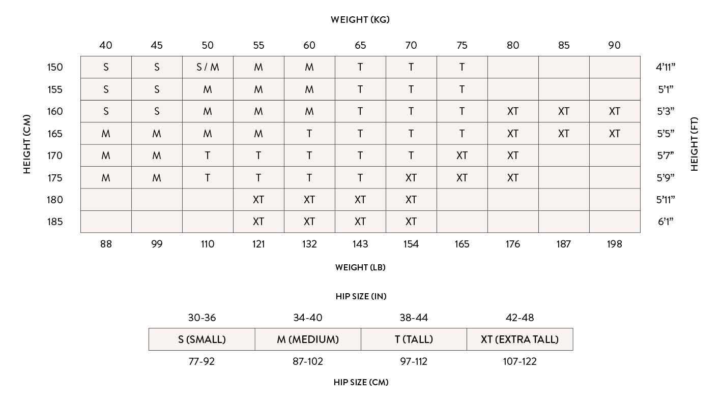Size Guide – Club L London - UK